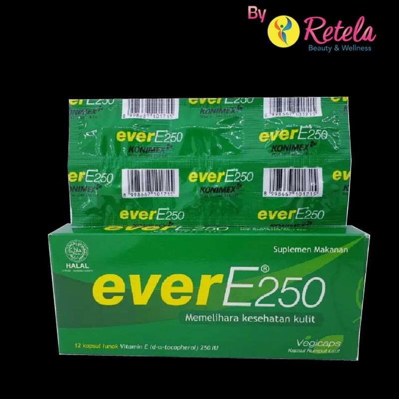 Jual Ever E 250 IU Isi 12 Capsul Lunak | Shopee Indonesia