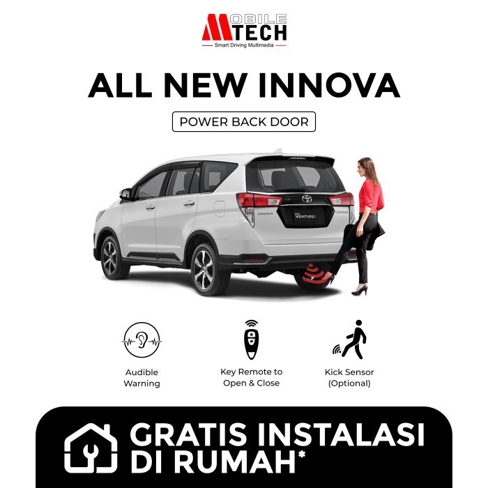Jual Power Back Door New Innova Q & Venturer Pintu Otomatis Kick Sensor ...