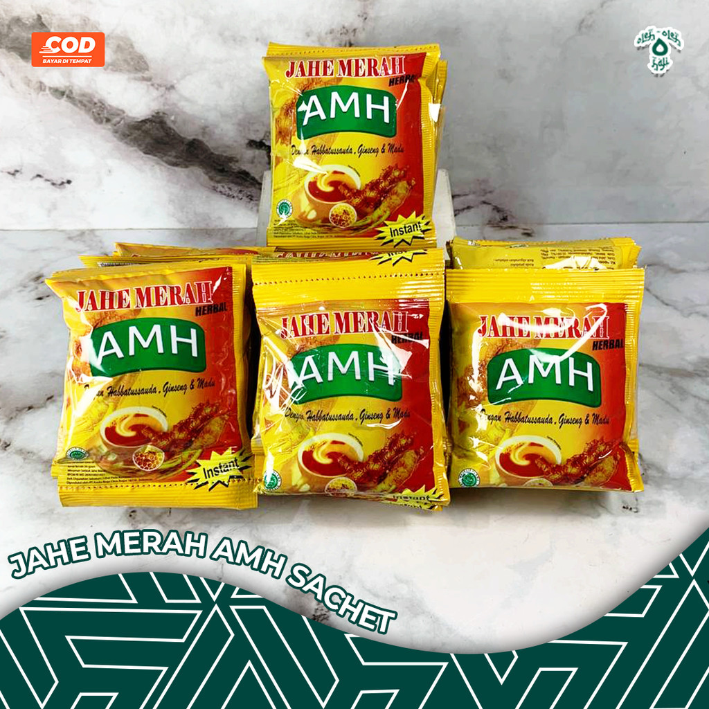 Jual JAHE MERAH AMH HERBAL ORIGINAL 1 RENCENG ( 10pcs ) | Shopee Indonesia