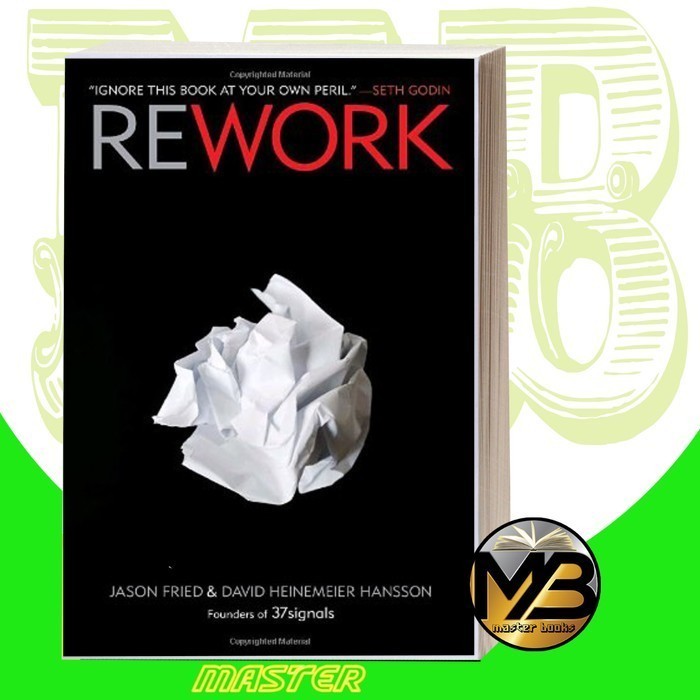 Jual Rework Jason Fried, David Heinemeier Hansson | Shopee Indonesia