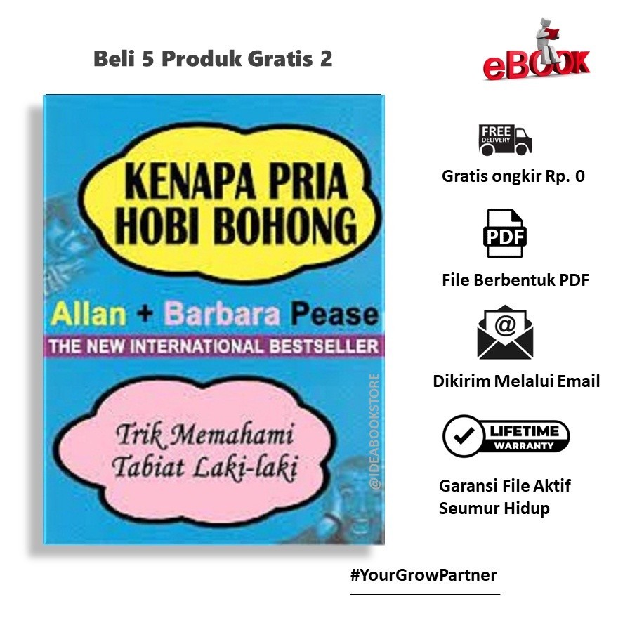 Jual Kenapa Pria Hobi Bohong | Shopee Indonesia