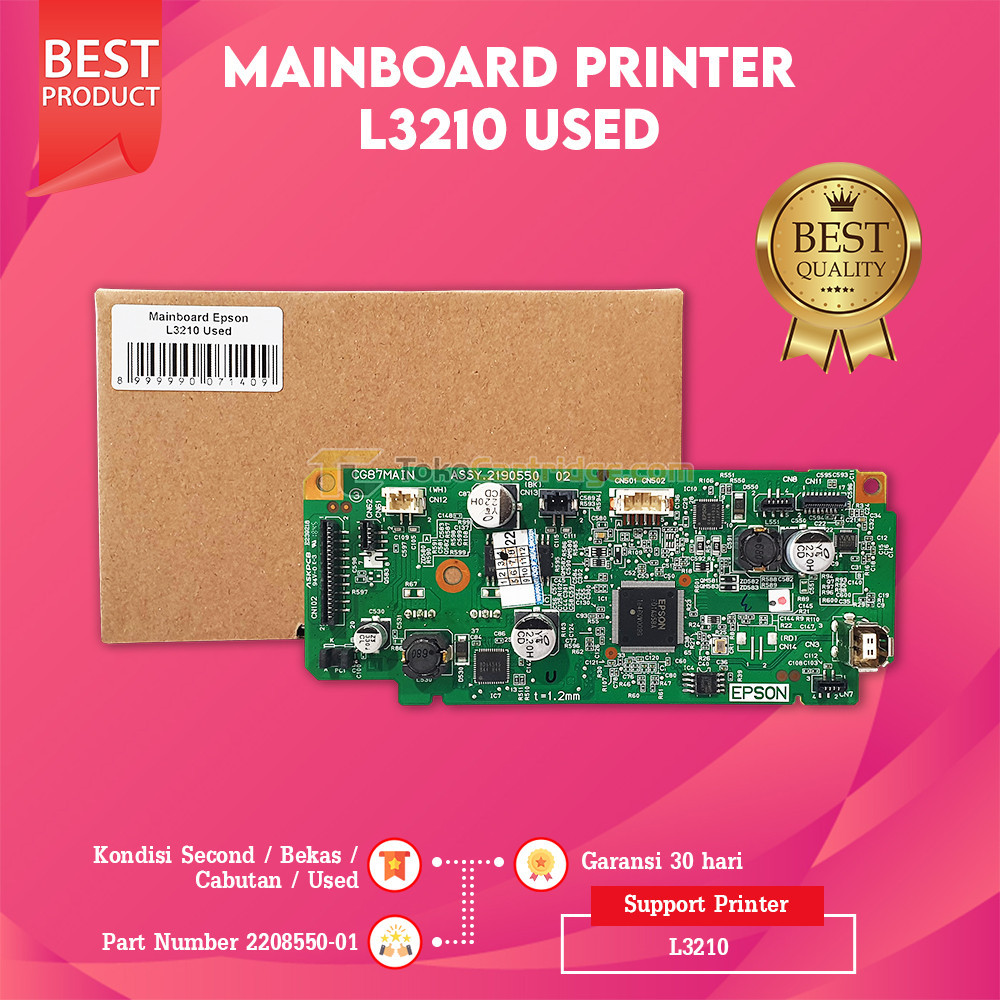 Jual Mainboard Epson L3210 Motherboard Epson L 3210 Board L-3210 ...