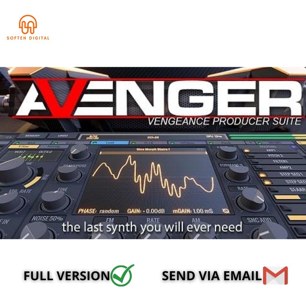 Jual Vengeance Sound Avenger v1 VT Plugin most versatile and best ...