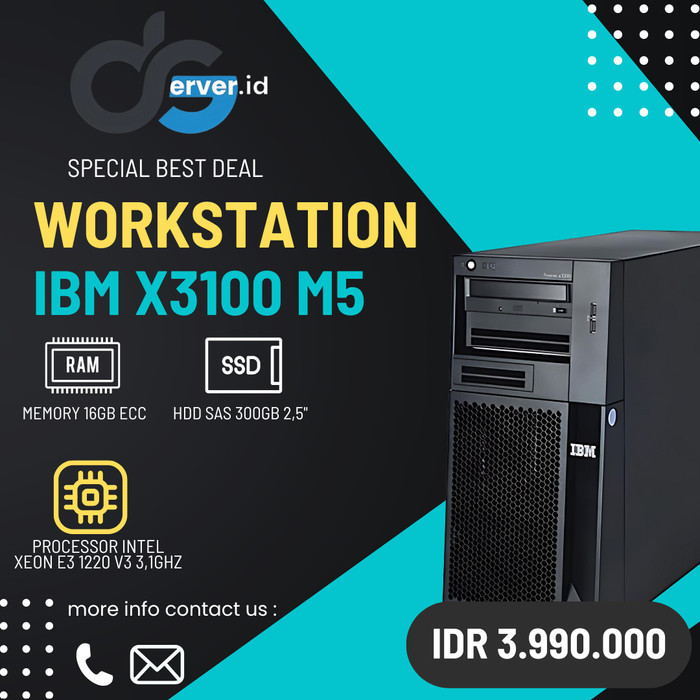 Jual Server Ibm X3100 M5 Shopee Indonesia