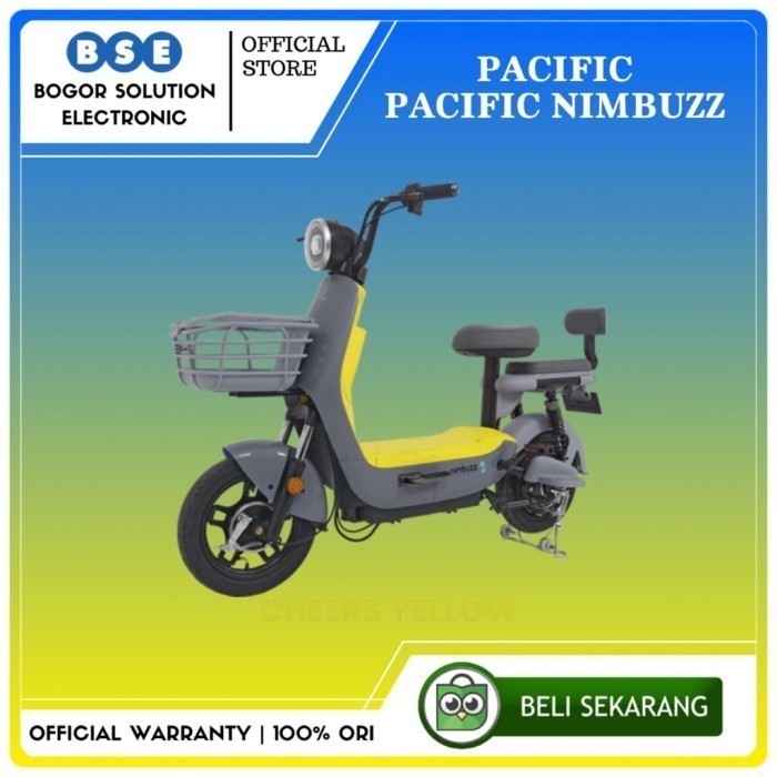 Jual Sepeda Listrik Original Pacific Nimbuzz Garansi Resmi - Cheers ...
