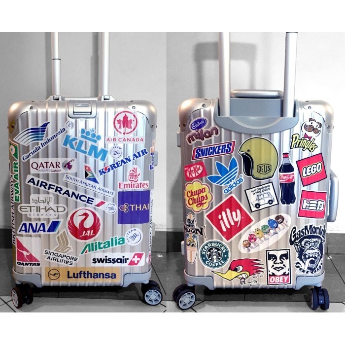 Jual Sticker Rimowa Travel Label Famous Country, Brand, City, Food ...