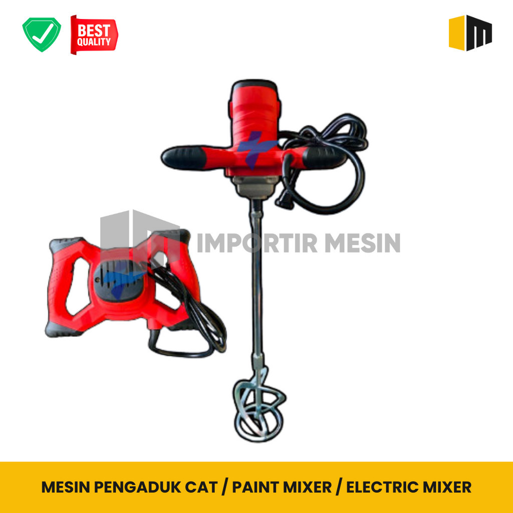 Jual Mesin Pengaduk Cat / Paint Mixer / Electric Mixer | Shopee Indonesia