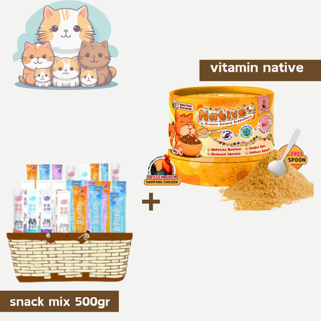 Jual Vitamin Kucing Protein Tinggi / Untuk Penambah Nafsu Makan ...