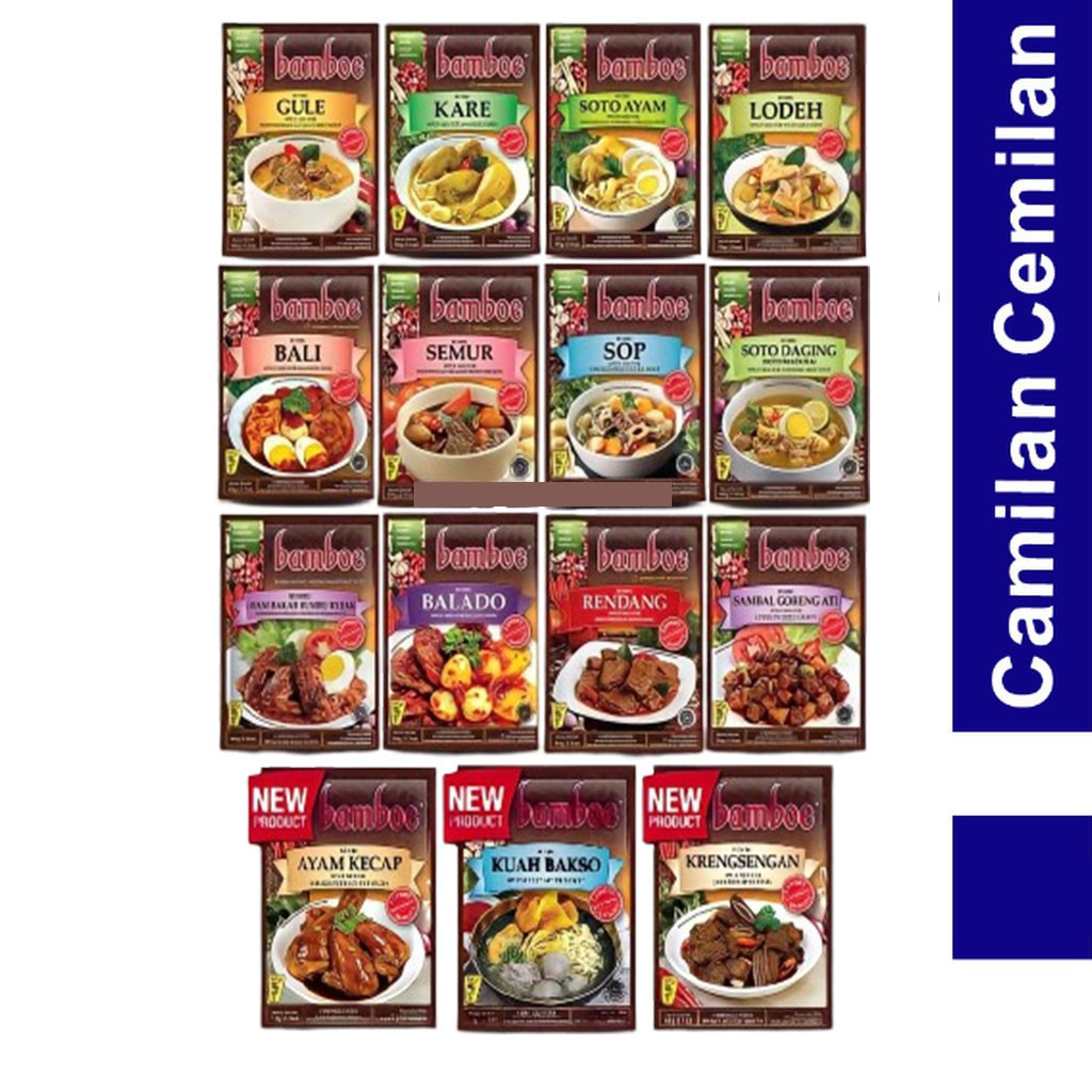 Jual Bamboe Bumbu Indonesia Bumbu Asia Export Quality All Varian Bumbu ...