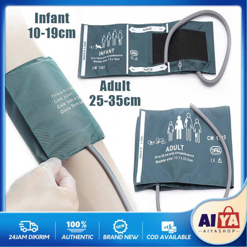 Jual Manset Tensimeter Manual Dewasa Anak 1 Selang Aneroid Raksa Nibp ...