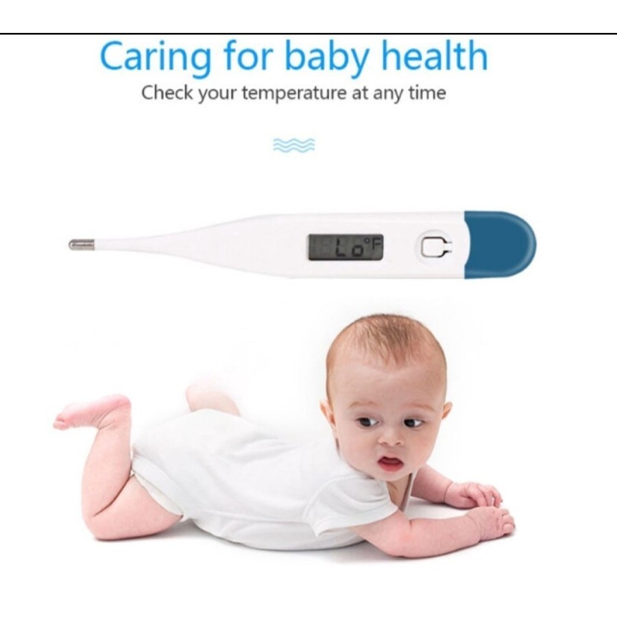 Jual Termometer Digital Alat Ukur Suhu Tubuh Anak & Dewasa | Shopee ...