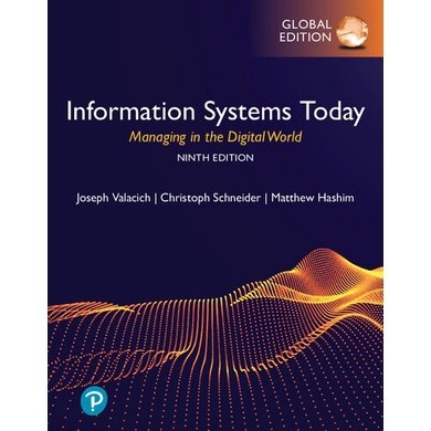 Jual Information Systems Today: Managing in the Digital World, 9th ...