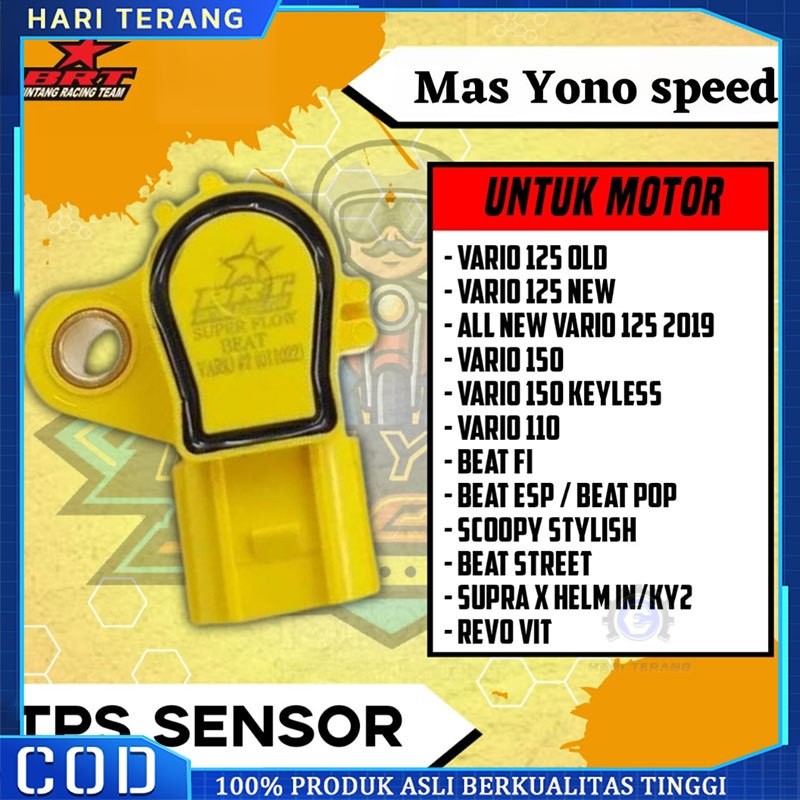 Jual SENSOR TPS BRT HONDA VARIO 125 VARIO 150 BEAT POP BEAT ESP BEAT FI ...