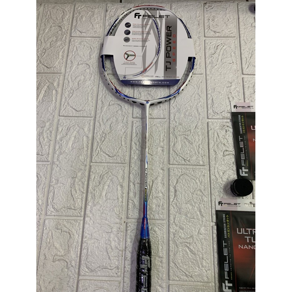 Jual Dubo Raket Badminton FELET TJ POWER TJPOWER SPEED CONTROL POWER ...