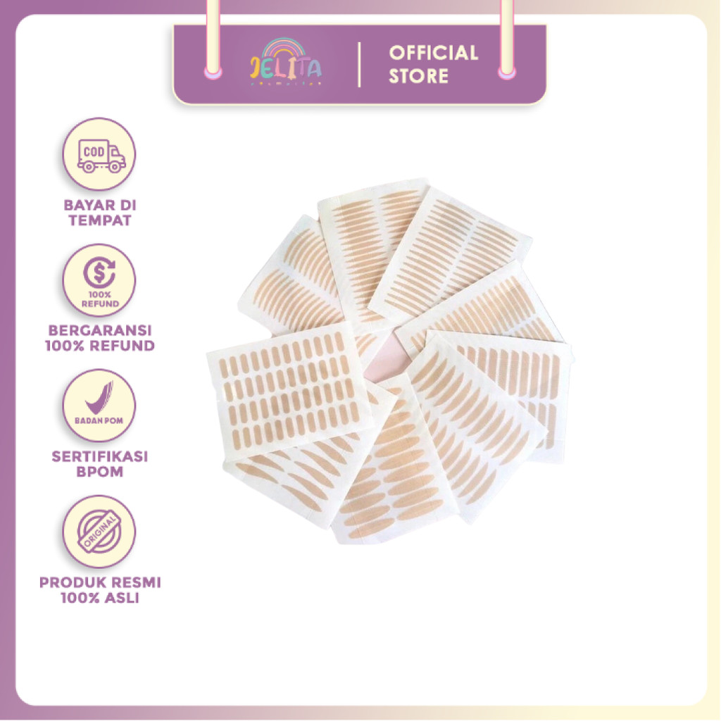 Jual 𝓳𝓮𝓵𝓲𝓽𝓪 - Eyelid Scot Mata Premium Skot Mata Jaring / Eyelid Tape ...