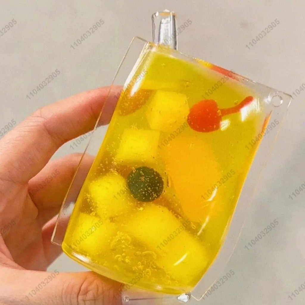 Jual Handmade Stress Ball Squishy Assorted Fruit Cool Drink Bag Ball ...