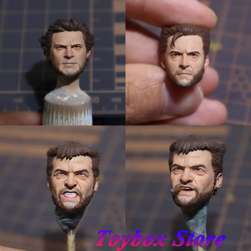 Jual Customization 1/12 Wolverine Delicate Head Sculpt Marvel X-Men ...