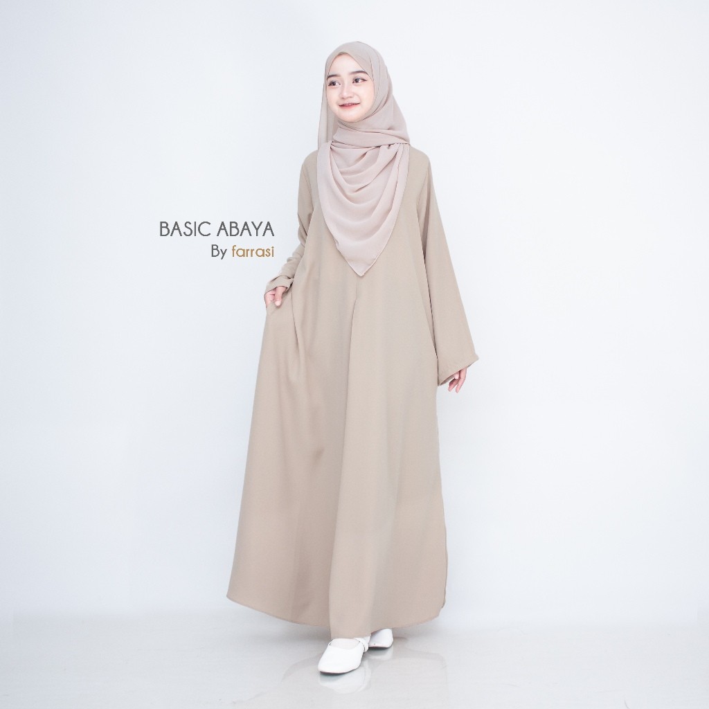 Jual FARRASI Abaya Basic | Abaya Premium | Shopee Indonesia