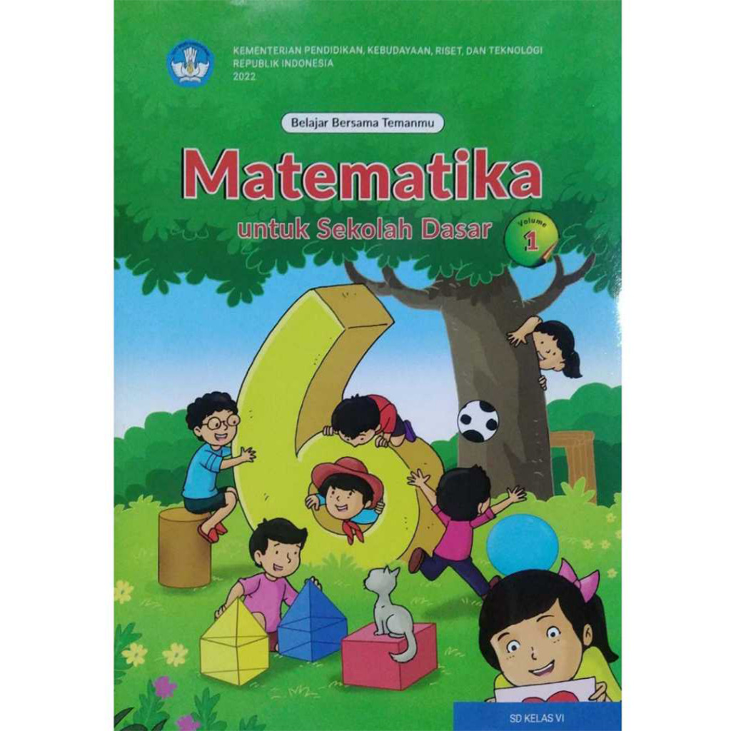 Jual Buku Matematika Kelas 6 SD Volume 1 - Kurikulum Merdeka | Shopee Indonesia