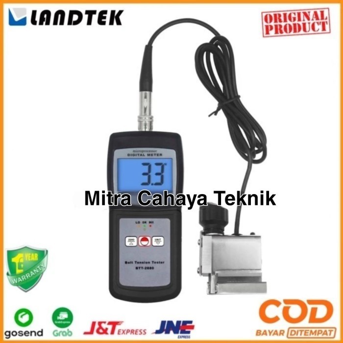 Jual Belt Tention Tester BTT-2880 | Belt Tension Meter Landtek | Shopee ...