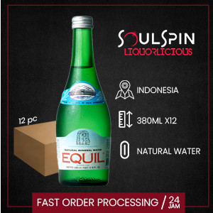 Jual Equil Natural Mineral Water 380ml [ Dus isi 12 Botol ] Khusus Instan - Only Instant ...