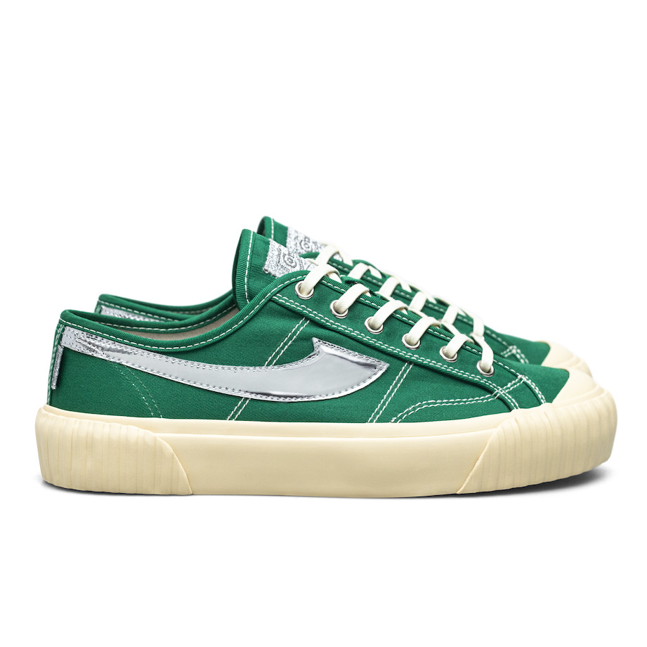 Jual Sepatu Compass Vintage 25th Low Green Silver | Shopee Indonesia