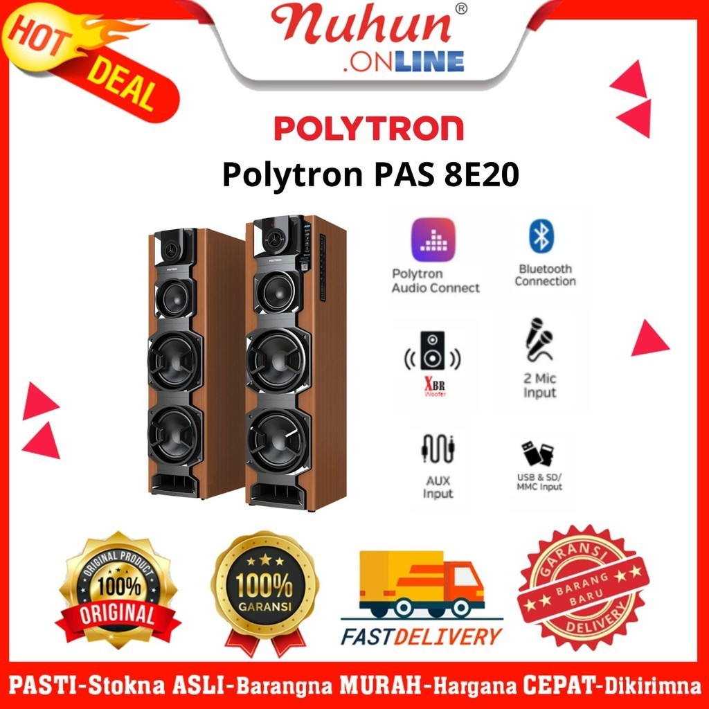 Jual Speaker Aktif Polytron Bluetooth PAS-8E20/M PAS-8E20 | Shopee Indonesia
