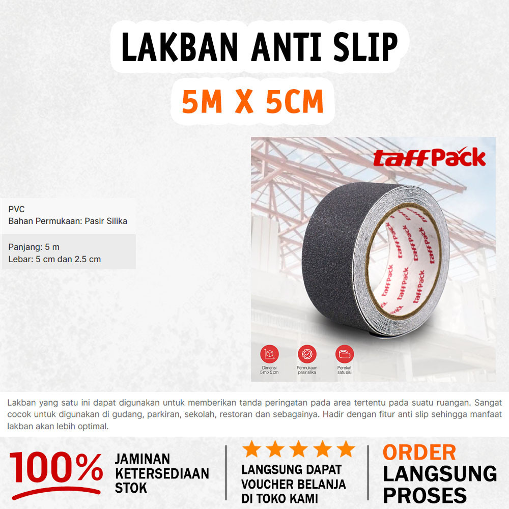 Jual Lem Talang | Lakban Tape Safety Grip Anti Slip Strong Traction 5 m ...