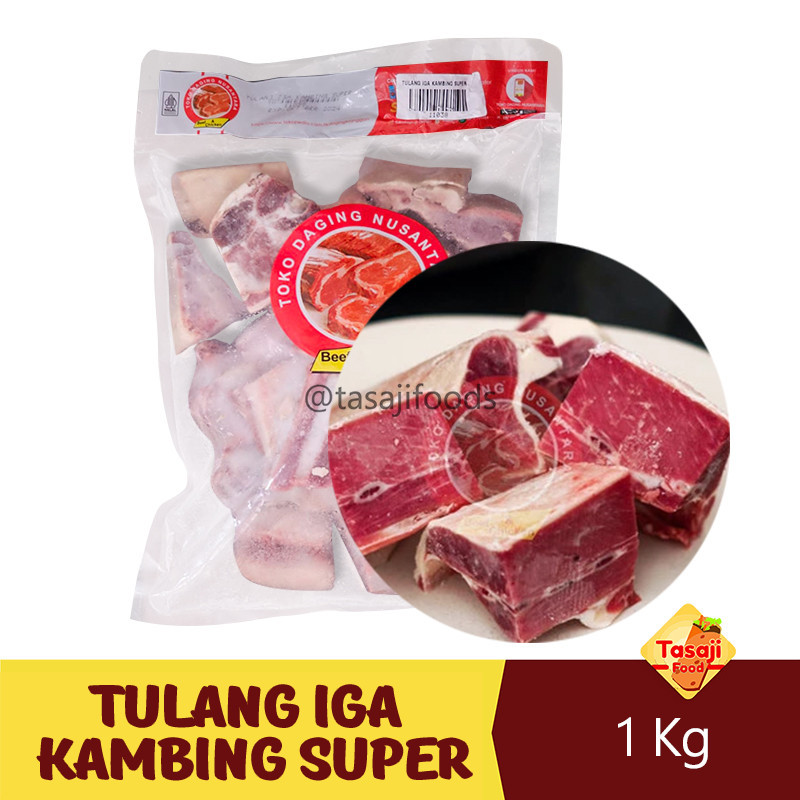 Jual Tulang Iga Kambing Super 1kg - TDN | Shopee Indonesia