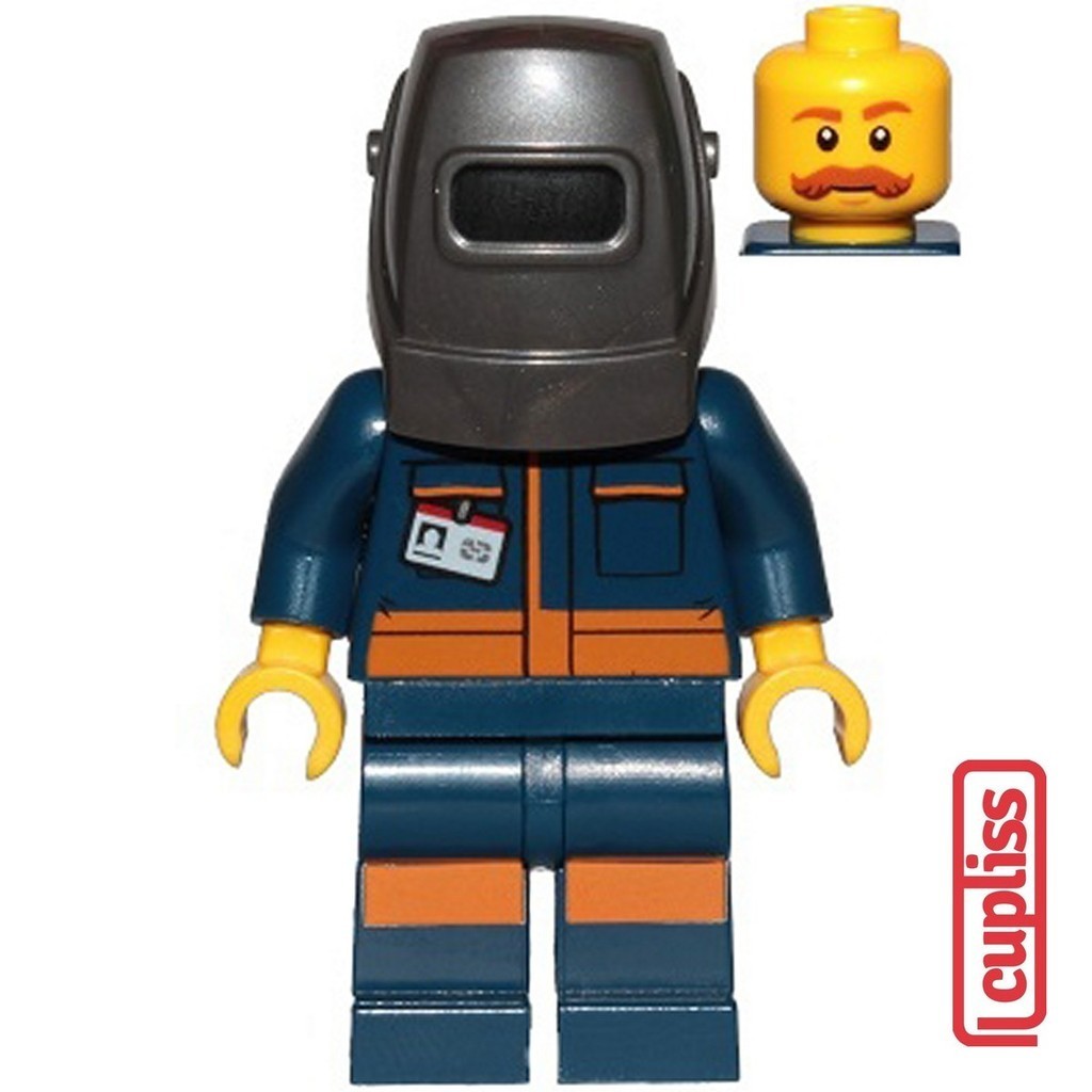 Jual PART OUT LEGO CTY1030 City Mechanical Engineer Minifigure Figure ...