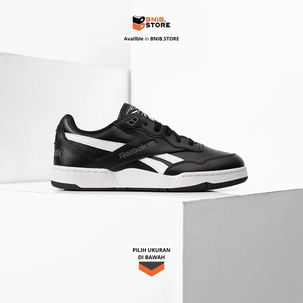 Jual Sneakers REEBOK BB4000 II Black White [100033315] Original ...
