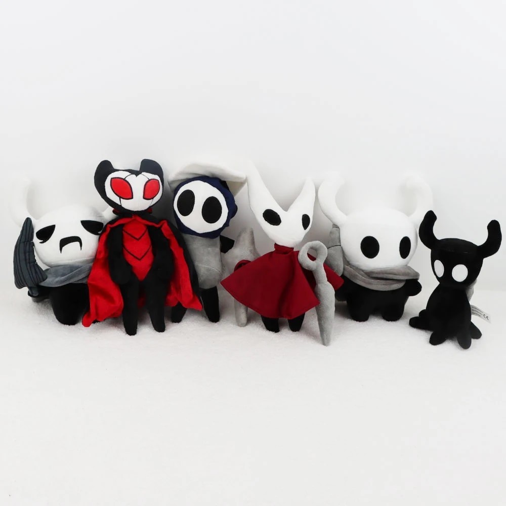 Jual Hollow Knight Plush Doll Game Character Ghost Plushie Figure ...