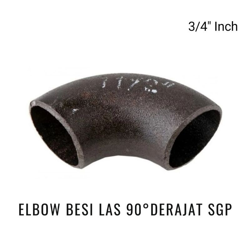 Jual Elbow besi/Knee besi/Keni besi/Elbow las 3/4"inch SGP | Shopee ...