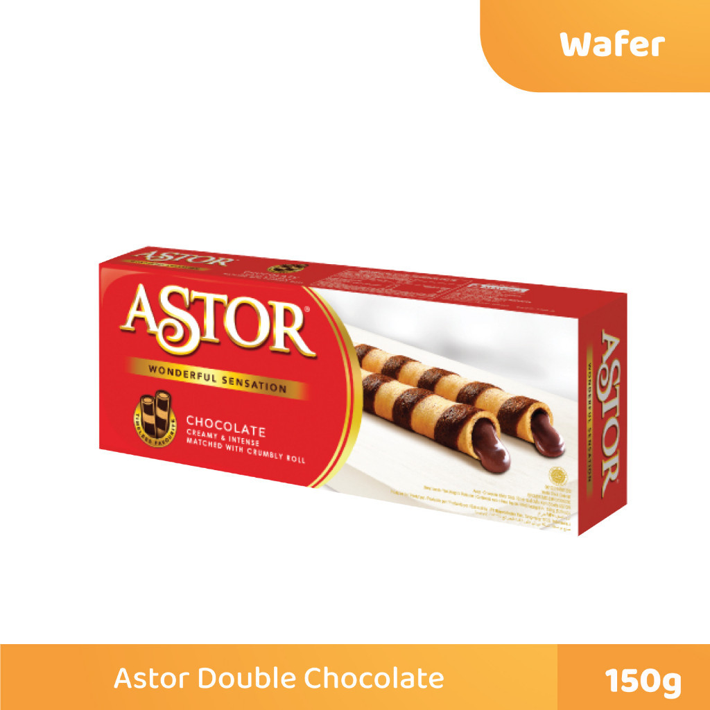 Jual ASTOR Wafer Chocolate 150gr / Astor Box Wafer Stick | Shopee Indonesia