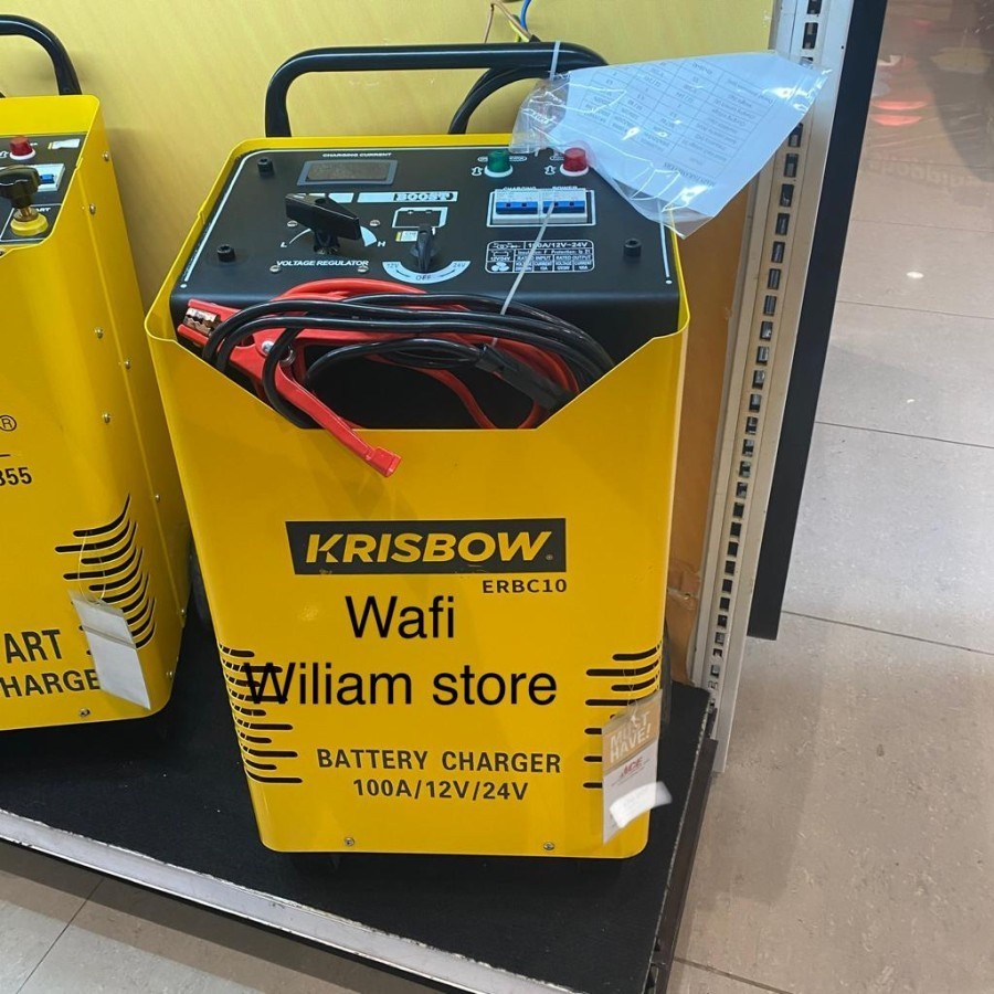Jual Krisbow Charger Accu Aki Otomatis Mobil Motor 100a 12v/24v ...