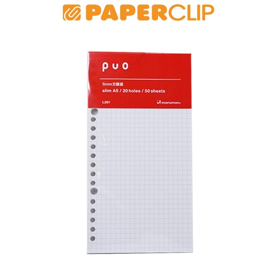 Jual LOOSE LEAF A5 MARUMAN L261 50S GRID / KOTAK | Shopee Indonesia
