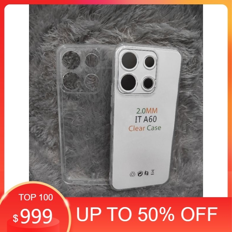Jual Casing Silikon Itel A60 Case Silikon Clear Bening Transparan Pro ...