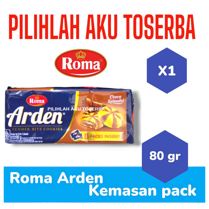 Jual Roma ARDEN Choco Splendid KEMASAN PACK - ( HARGA 1 PCS ) | Shopee ...
