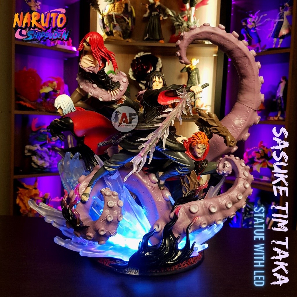 Jual Statue Naruto Uchiha Sasuke Team Taka Akatsuki UTS studio recast ...