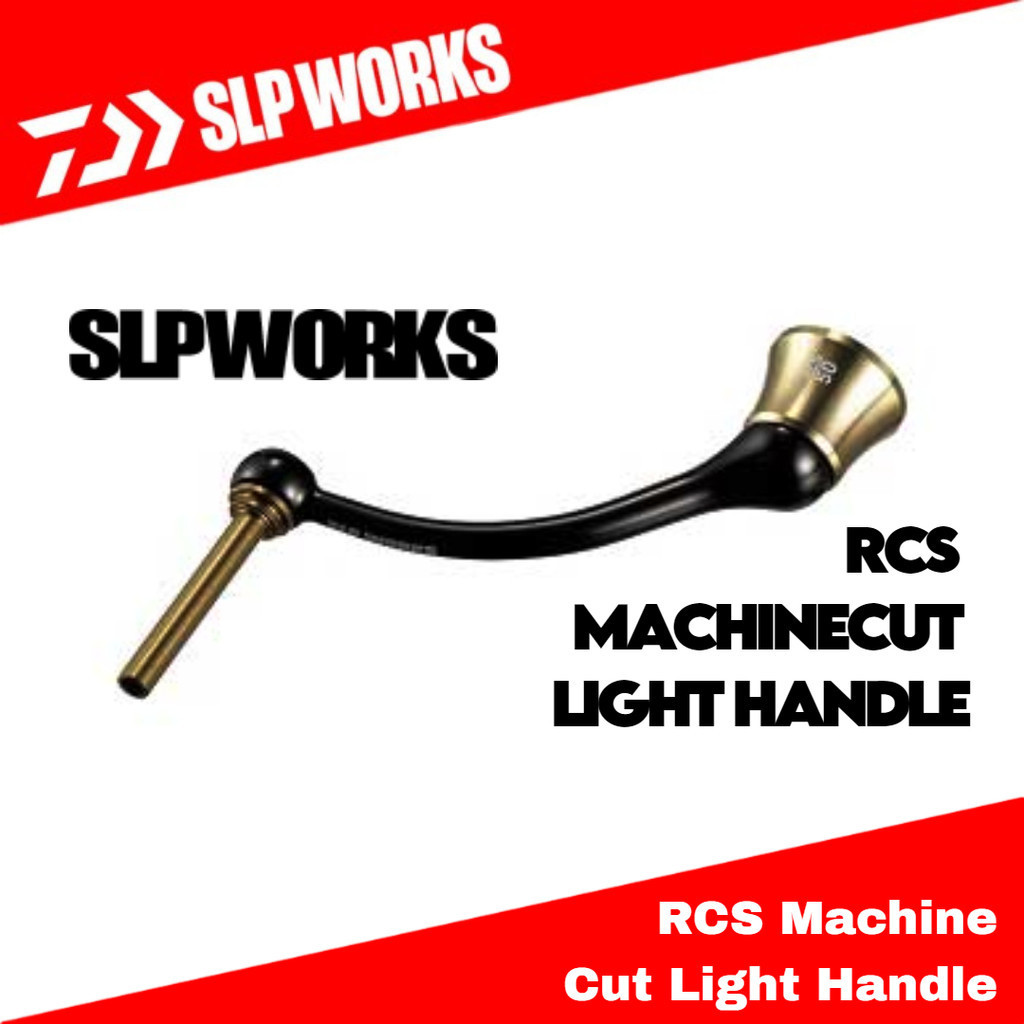 Jual Daiwa SLP Works RCS Machine Cut Light Handle | Shopee Indonesia