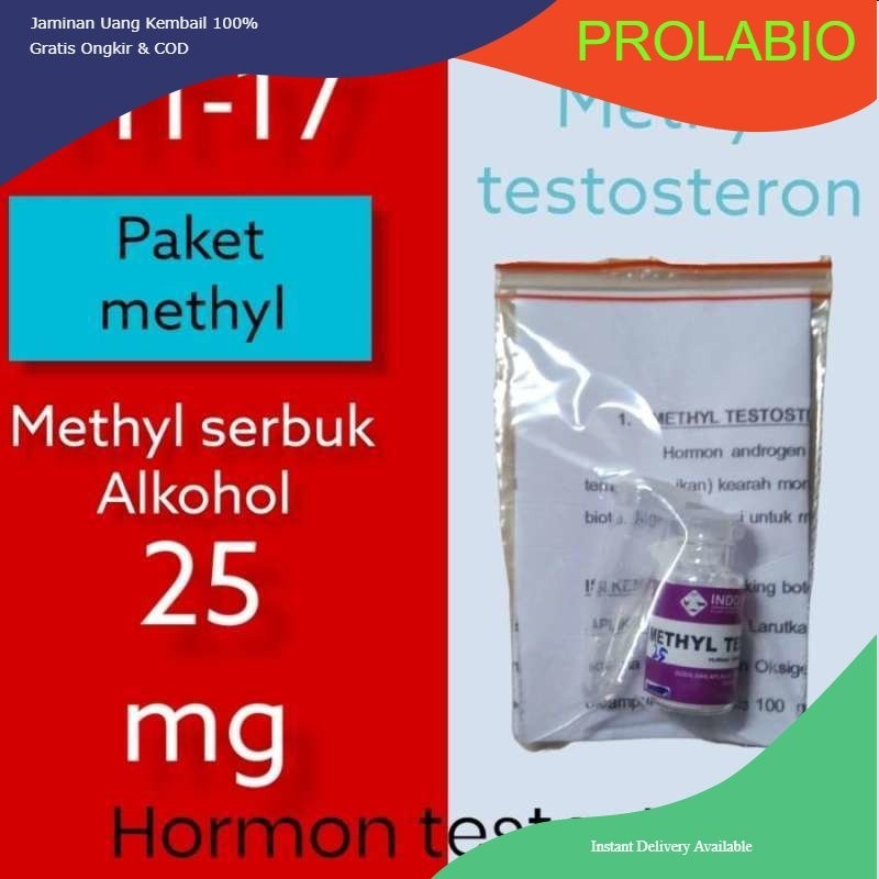 Jual hormon testosteron ikan/methyl testosteron MT 17/jantanisasi ikan ...