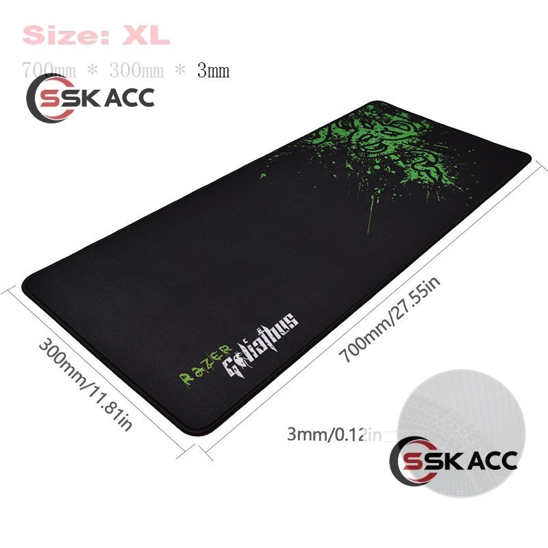 Jual Mouse Pad Gaming 70x30 cm Jahit Pinggir SSKACC-KOMPUTER | Shopee ...