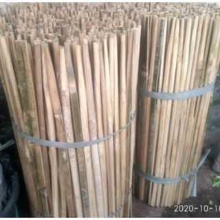 Jual Pring Bambu Bilah Ajir Turus Penyanggah Tanaman Kebun Rambat Sudah ...