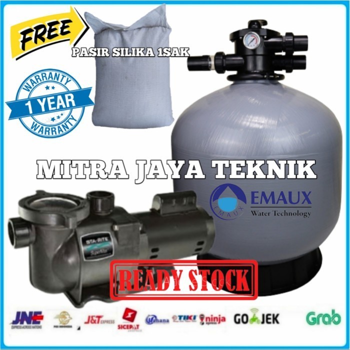 Jual Mesin Pompa Kolam Renang 1hp STARITE USA + Tabung Sand Filter ...