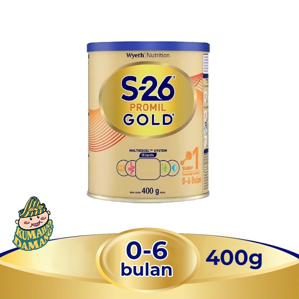 Jual S-26 Promil Gold Tahap 1 400 gram S26 | Shopee Indonesia