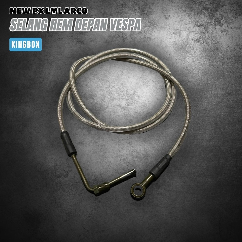Jual Kabel Selang Slang Rem Cakram Depan Vespa New PX LML Arco Panjang ...