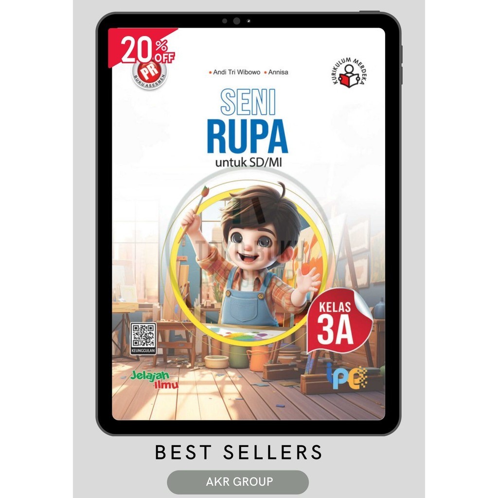 Jual Buku Pr/Lks Kurmer Seni Rupa Kelas 3/III SD/MI Semester 1 Kurikulum Merdeka Intan pariwara ...