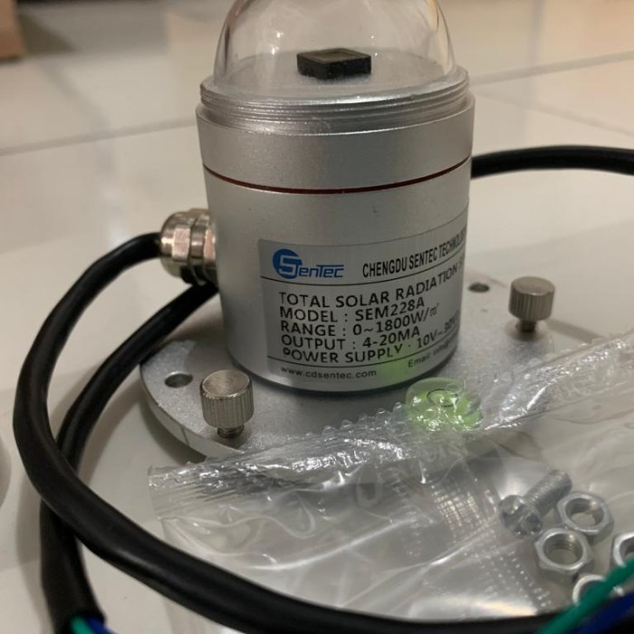 Jual Sentec sem228 solar light radiation meter 4-20mA silicone ...