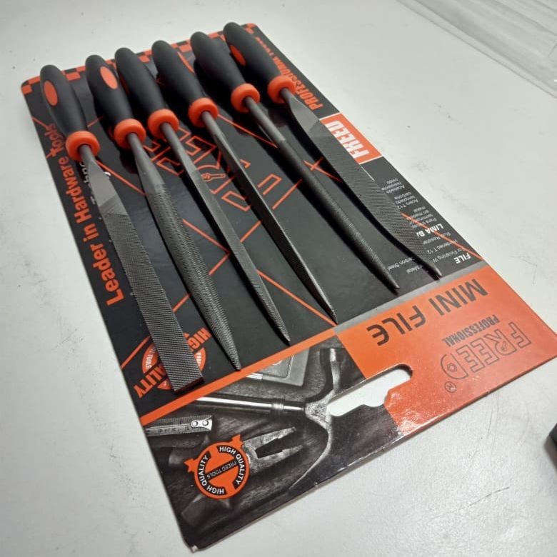 Jual NEW Kikir SET 6 pcs FREED emas besi assorted ORI SPT GRIP ON ...