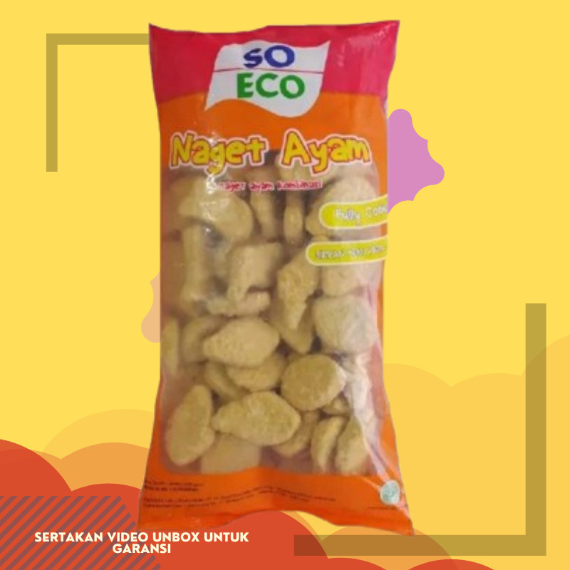 Jual So eco nuget ayam viral enak murah halal japfa so good chicken ...